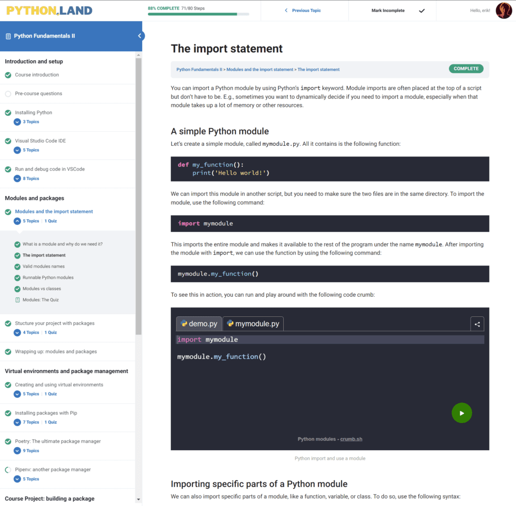 Modules, Packages, And Virtual Environments (2025)