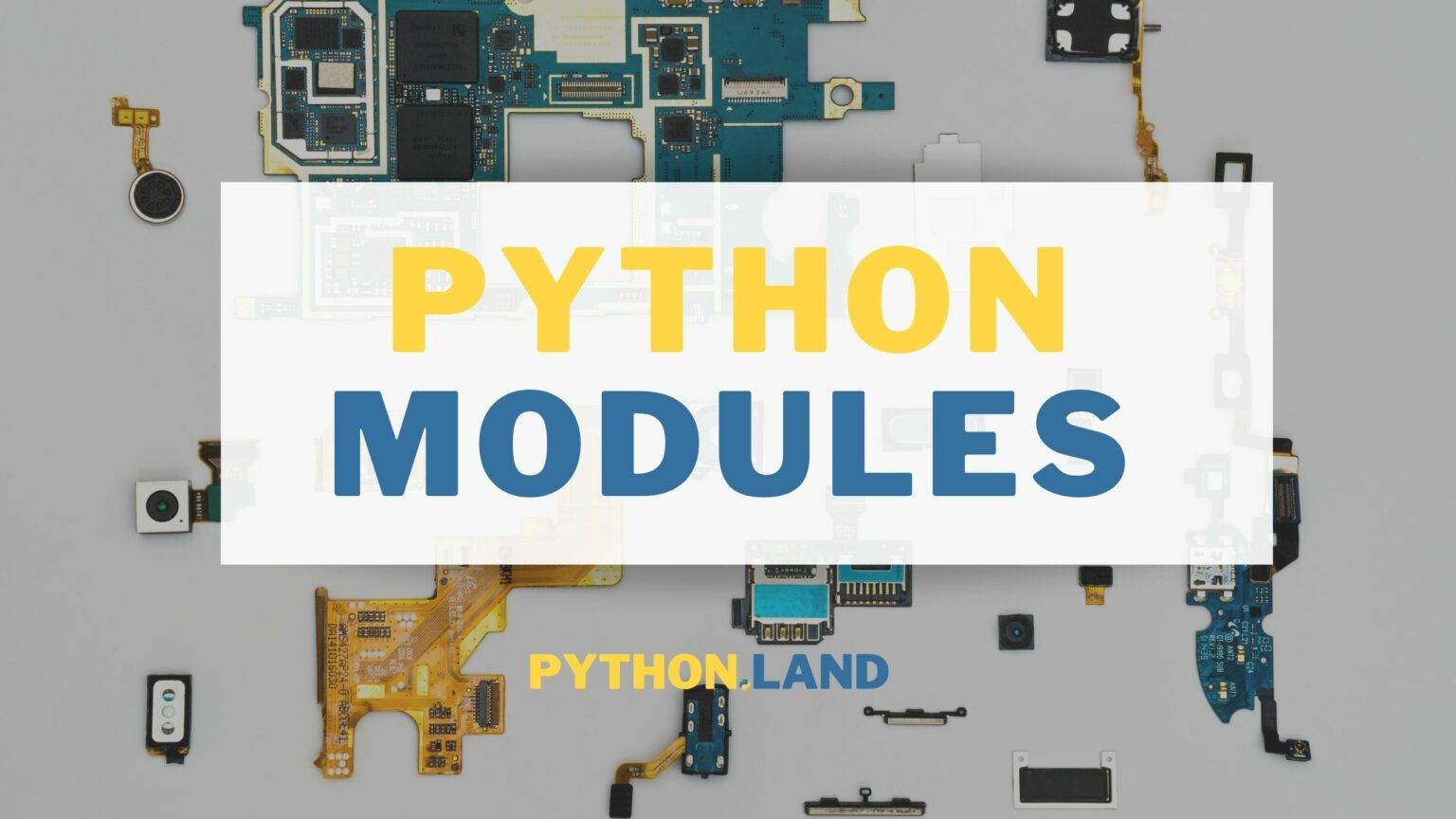 Python Modules: Bundle Code And Import It From Other Files